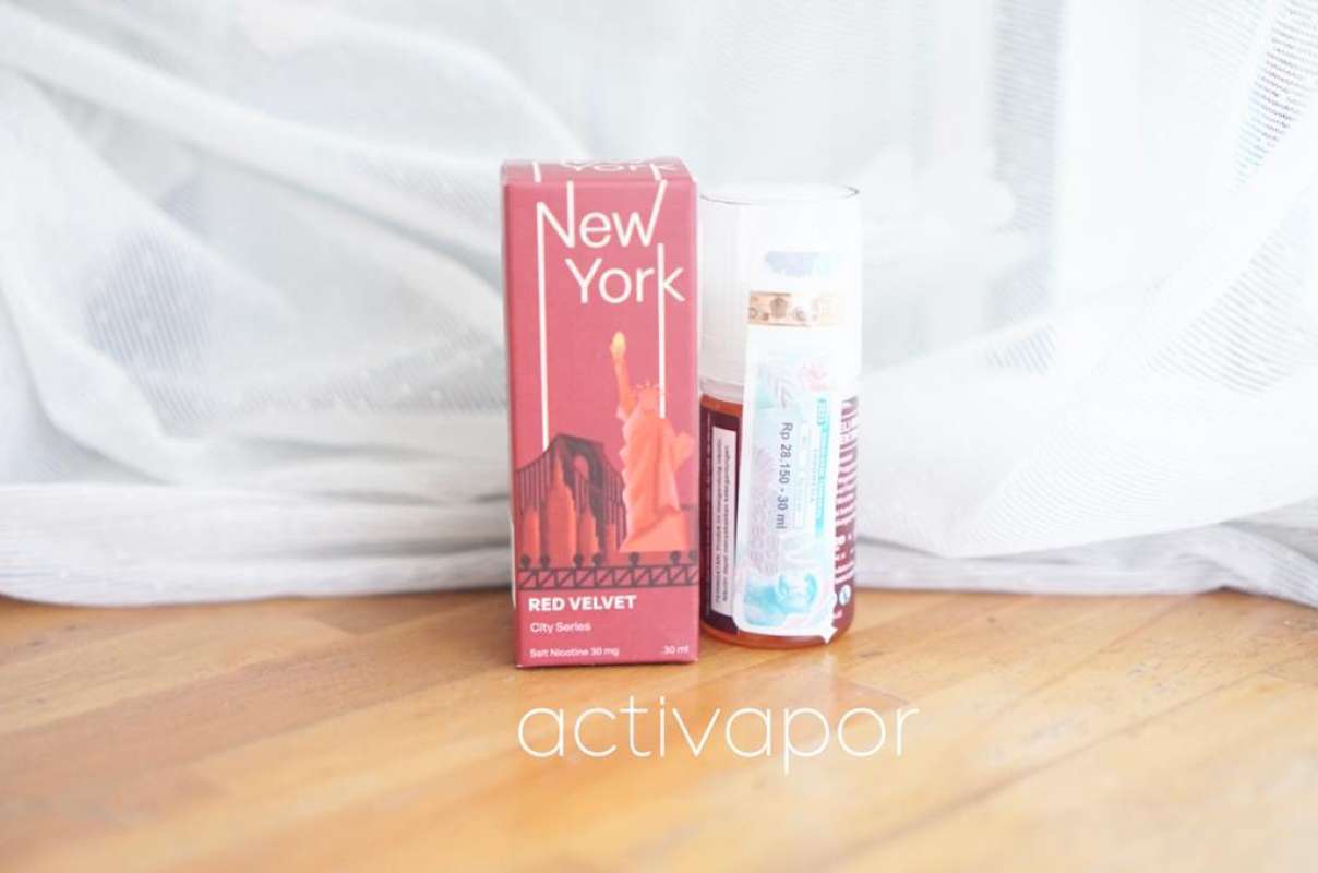 Jual Foom City Series Salt Nic New York 30mg 30ml Red Velvet Liquid ...