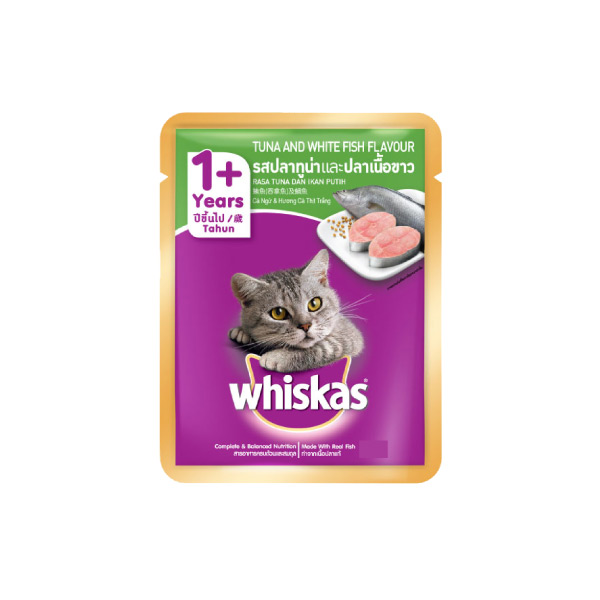 Jual Whiskas Pouch Tuna White Fish 80 Gr Di Seller Hypermart Pejaten ...