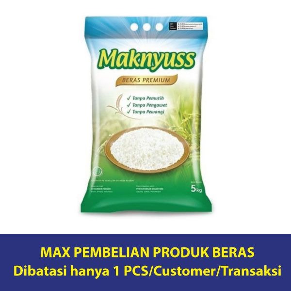 Jual Maknyuss Beras 5kg Di Seller Hypermart Ekalokasari Official Store ...