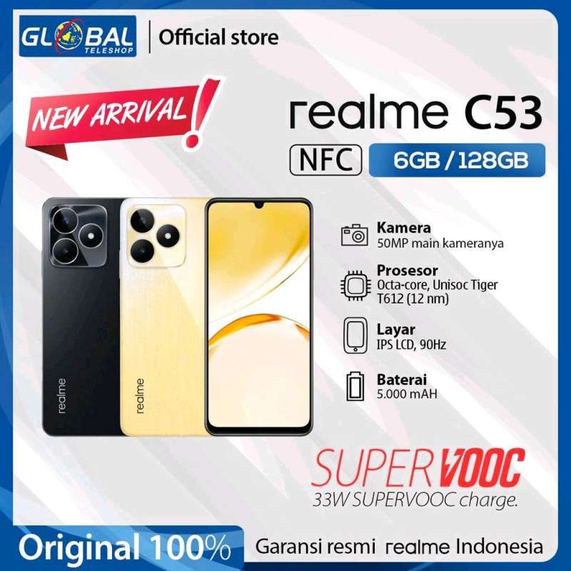 HP Realme C53 - Harga Juli 2024, Gratis Ongkir!