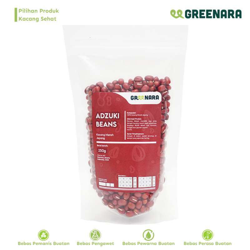 Jual Adzuki Beans Natural 250gr / Kacang Merah Jepang / Adzuki Bean Di ...