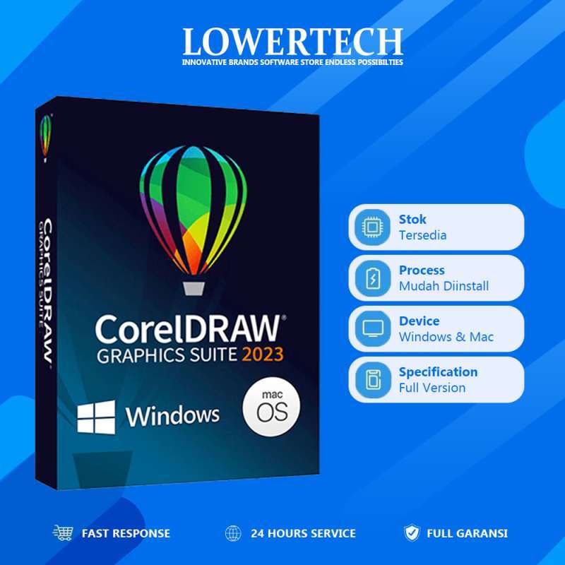 Jual Coreldraw Graphics Suite 2023 Full Version Lifetime Di Seller Lowertech - Sukamanah, Kota ...