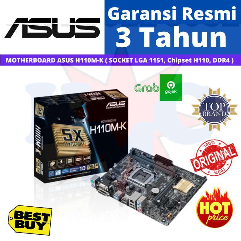 Jual Motherboard H110 M Socket Lga 1151 Ddr4 Original Murah - Harga ...