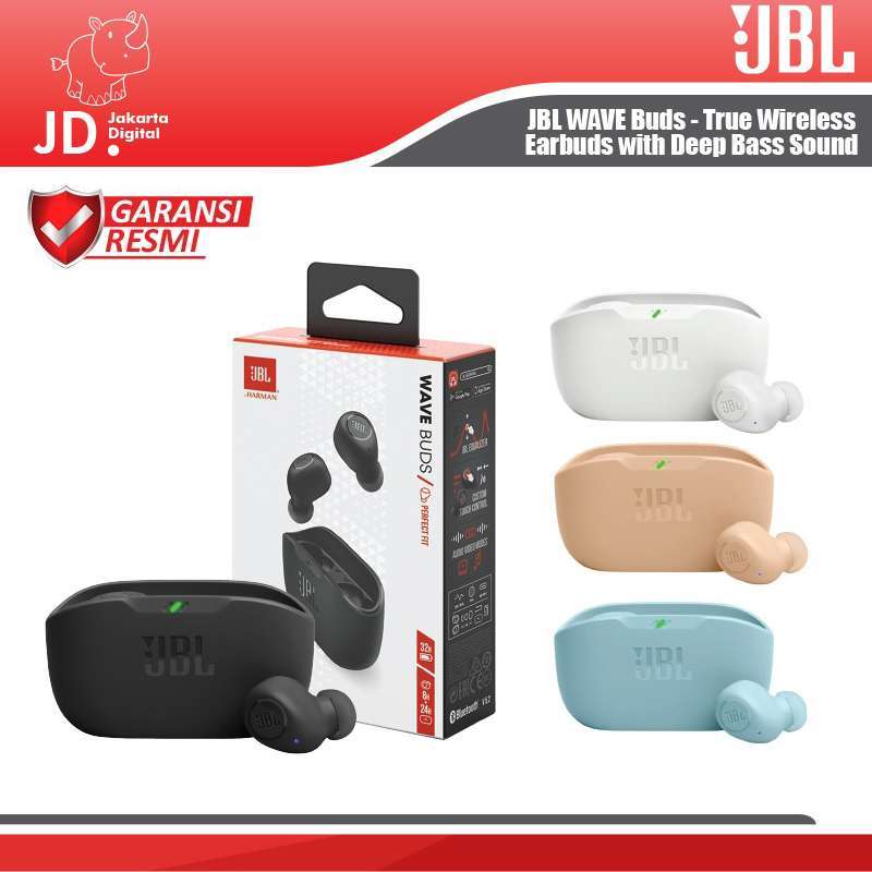 Jual Jbl Wave Buds True Wireless Earbuds Spesifikasi Original, Murah ...