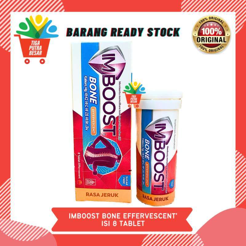 Jual Imboost Bone Effervescent Vitamin C Isi 8 Tablet Di Seller Tiga ...