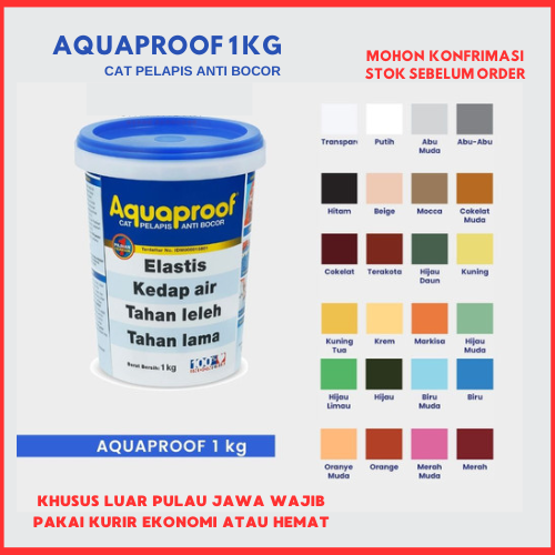 Jual Aquaproof Bening 1 Kg Original Murah - Harga Diskon Maret 2024 ...