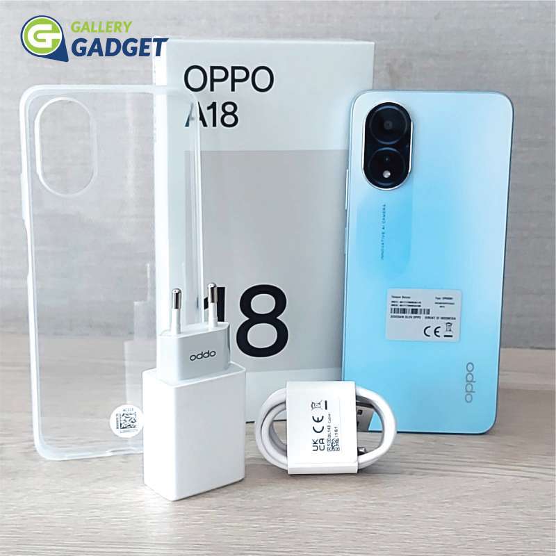 Promo Oppo A18 4 128 Ram 4 Rom 128 Gb 4gb 128gb Hp Smartphone Android Diskon 50 Di Seller