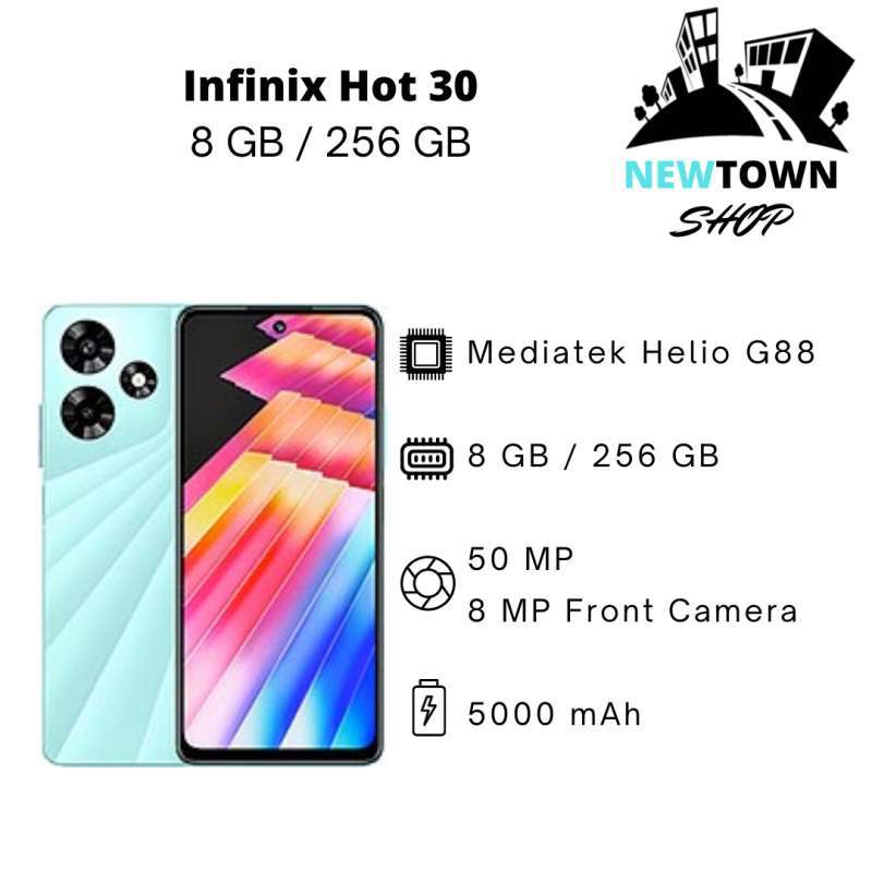 Jual Infinix Hot 30 NFC 8/256GB Garansi Resmi di Seller Newtownshop ...
