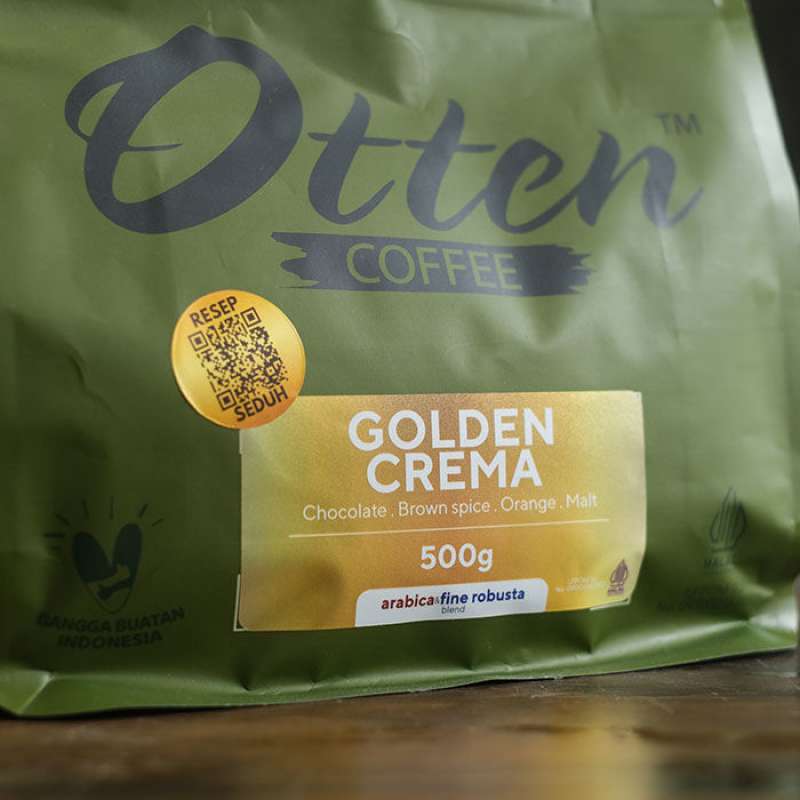 Jual Golden Crema - Kopi House Blend 500gr - Commercial Blend Biji ...
