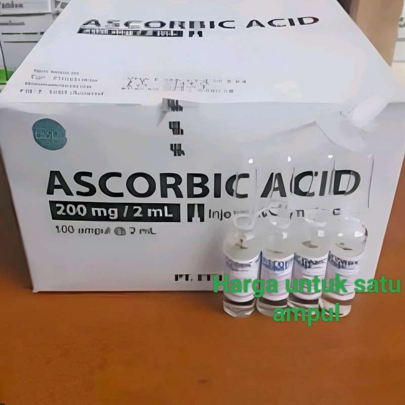 Jual Vitamin C Injeksi 200 Mg 🏷️ 100% Original, Harga & Kualitas Terbaik November 2024
