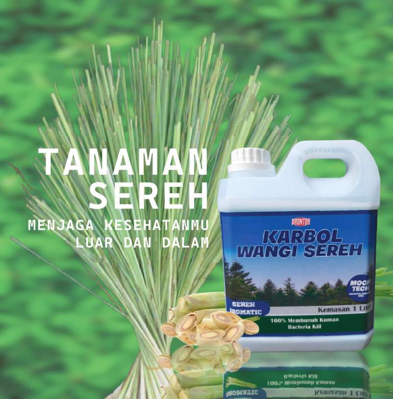 Jual Prontox Karbol Wangi Strong (Sereh) Kemasan 2 Liter di Seller ...