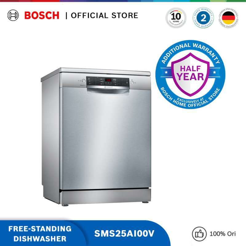 Jual [INTERNAL OFFER] BOSCH Free-standing Dishwasher 60 cm SMS46GI01P ...