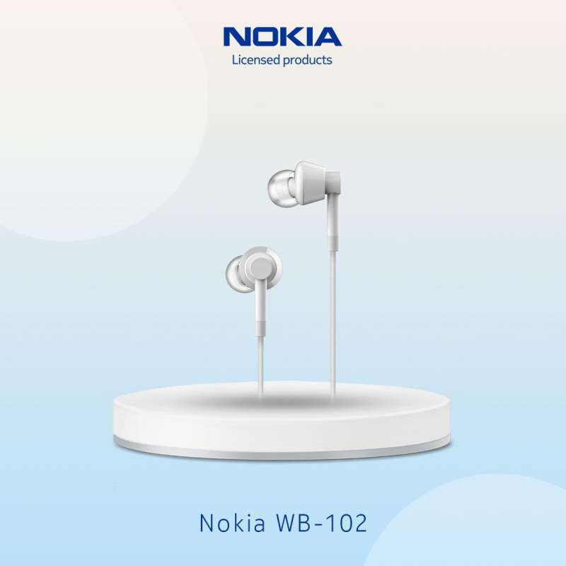 Promo Nokia Wb-102 Wired Buds Type C - White Diskon 75% Di Seller Nokia ...
