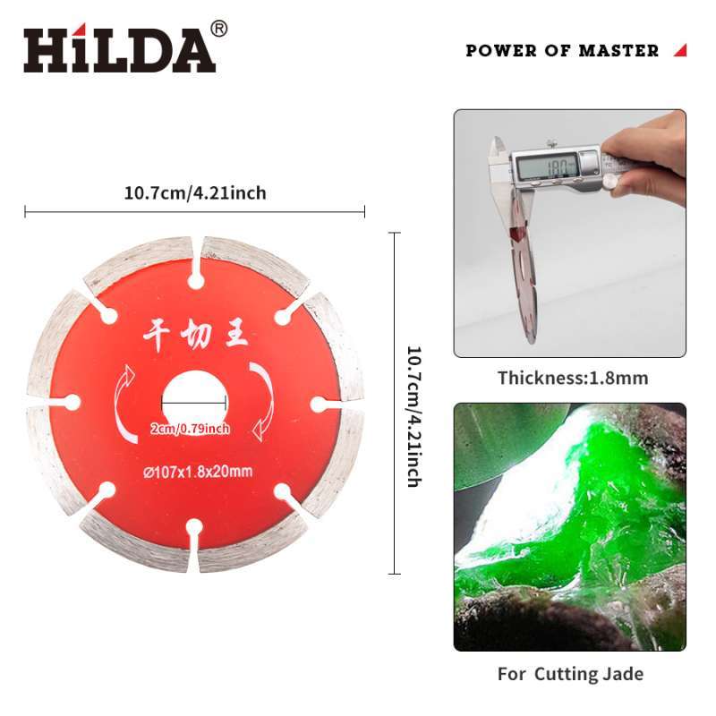 Jual HILDA Batu Pisau Gurinda Mata Gerinda 4 Inch Potong Besi Kayu ...