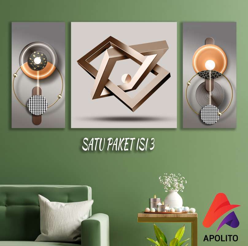 Promo Hiasan Dinding Aesthetic Konsep (full Set Isi 3) Dekorasi Dinding ...