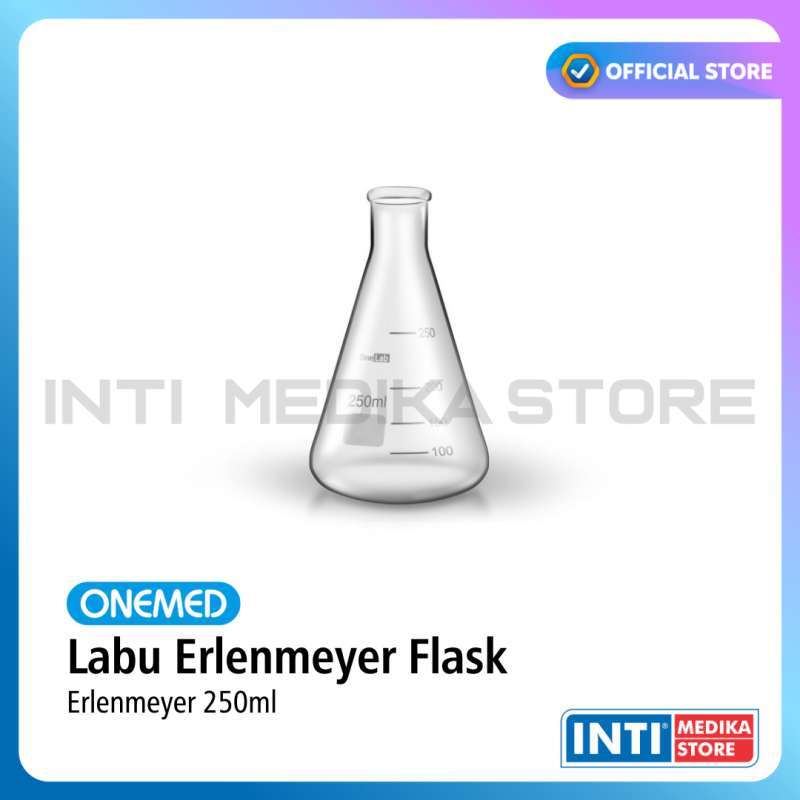Promo Onemed - Labu Erlenmeyer Flask 100ml 250ml 500ml 1000ml Onelab ...