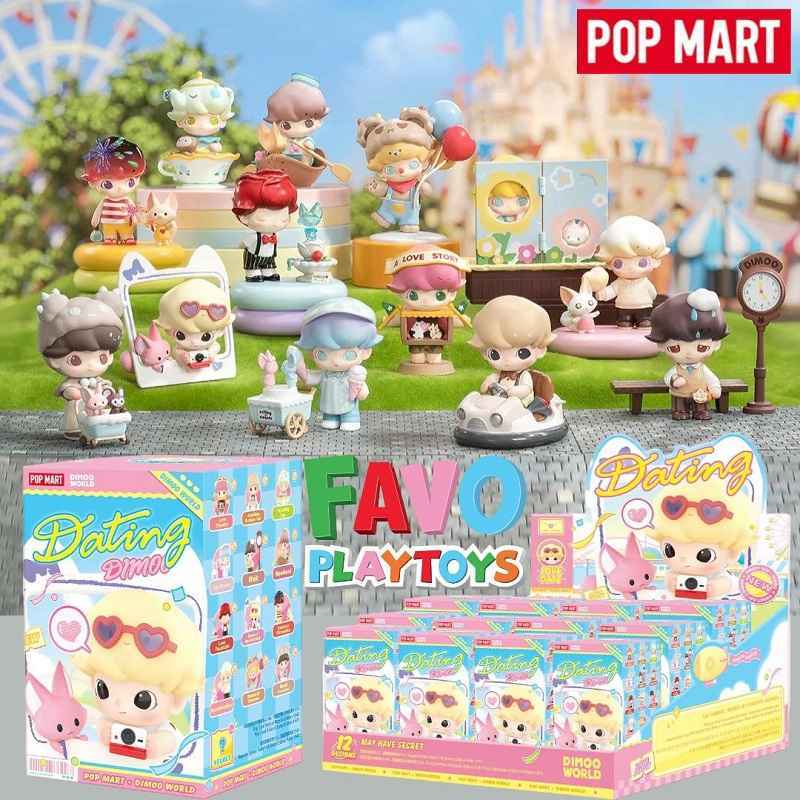 Promo Pop Mart X Dimoo Dating Series Blind Box Figure Diskon 8% Di ...