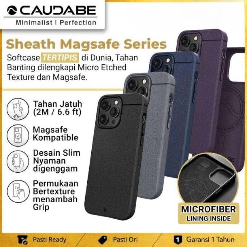 Jual Caudabe Sheath Magsafe Case iPhone 15 Pro Max Plus - Casing - 15 ...