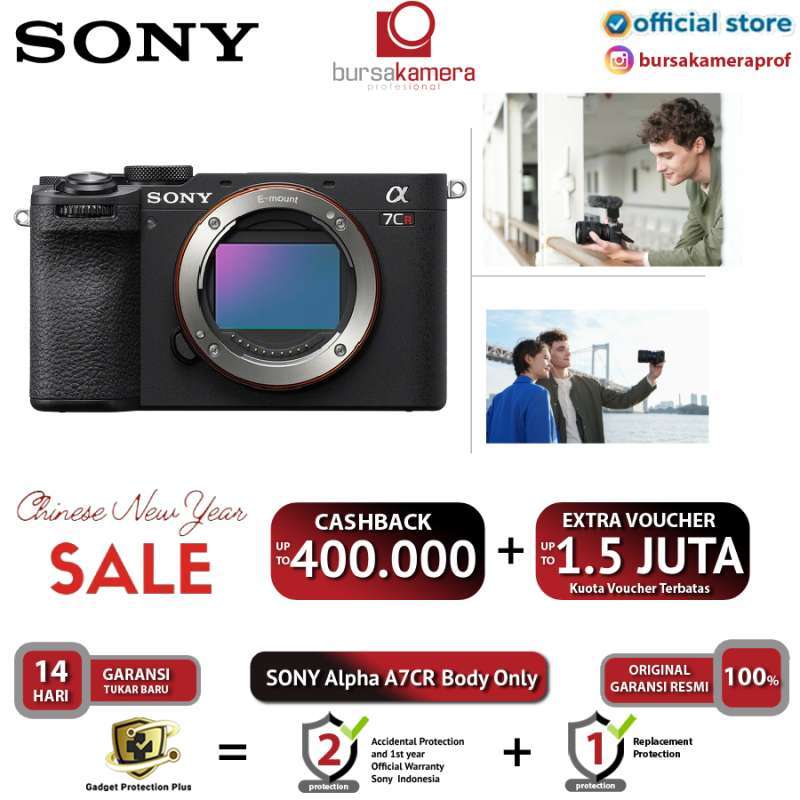 Jual SONY Alpha A7CR Body Only Sony A7 CR GARANSI RESMI - PWP WITH SONY ...