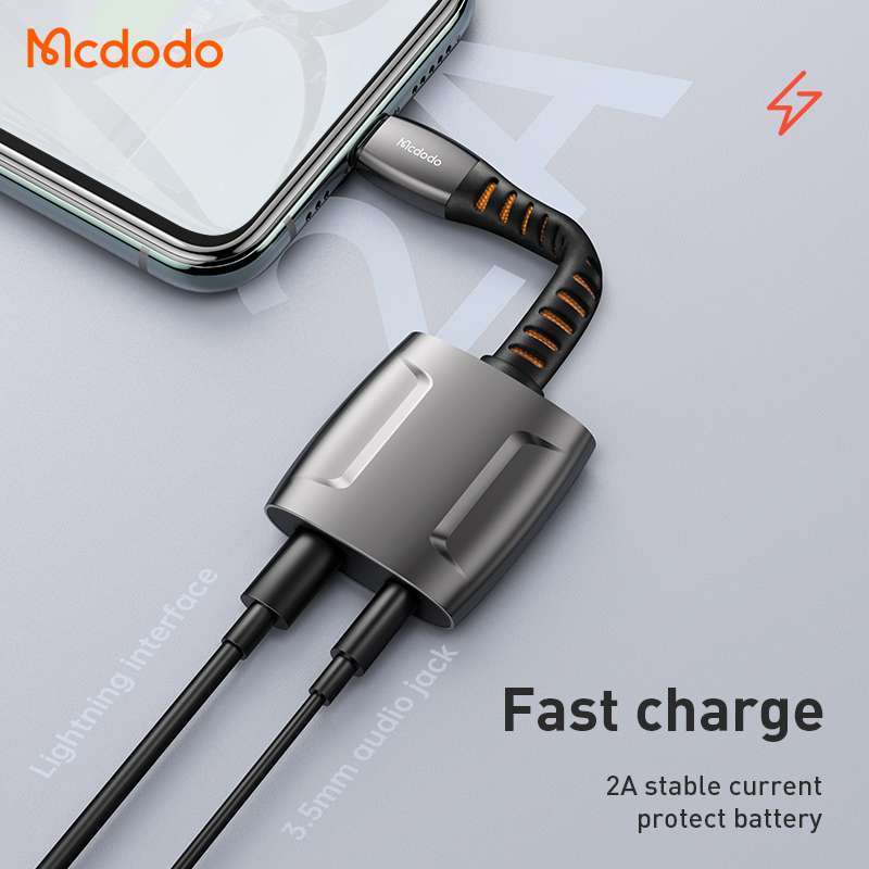 Jual Mcdodo Converter Splitter For iPhone Lightning Ke Jack 3.5mm ...