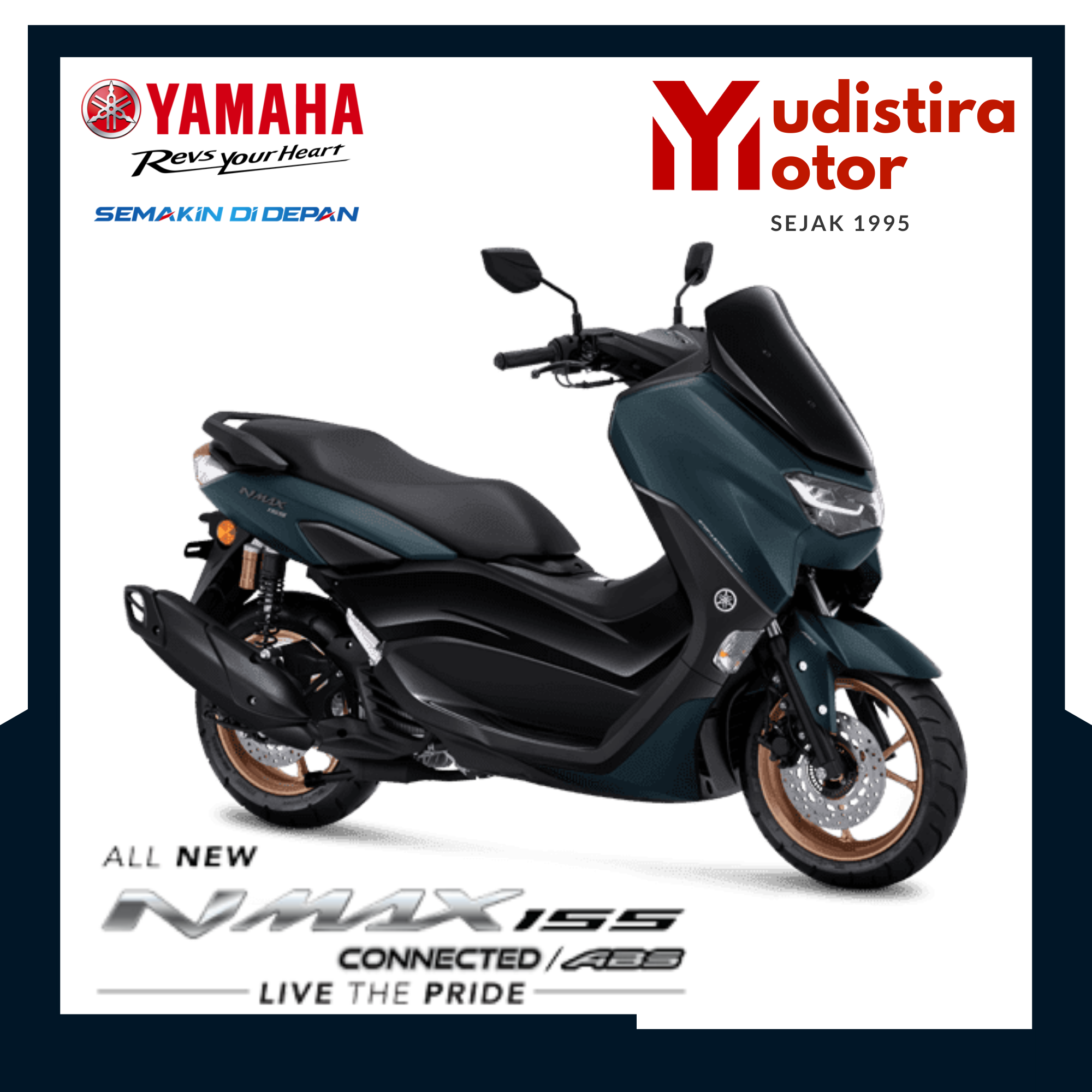 Jual Yamaha All New Nmax 155 Connected ABS Version Sepeda Motor [OTR ...