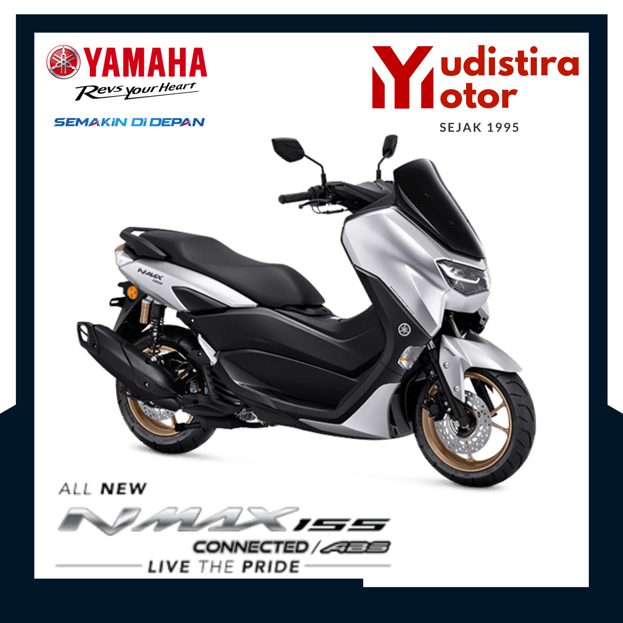 Promo Yamaha All New Nmax 155 Connected ABS Version Sepeda Motor [OTR ...