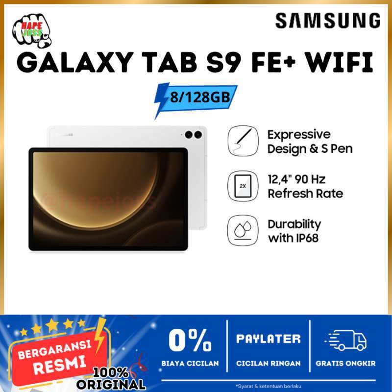 Jual Samsung Galaxy Tab S9 Fe+ 8/128gb Wifi Di Seller Hapejoss Official Store - Hapejoss - Kota ...