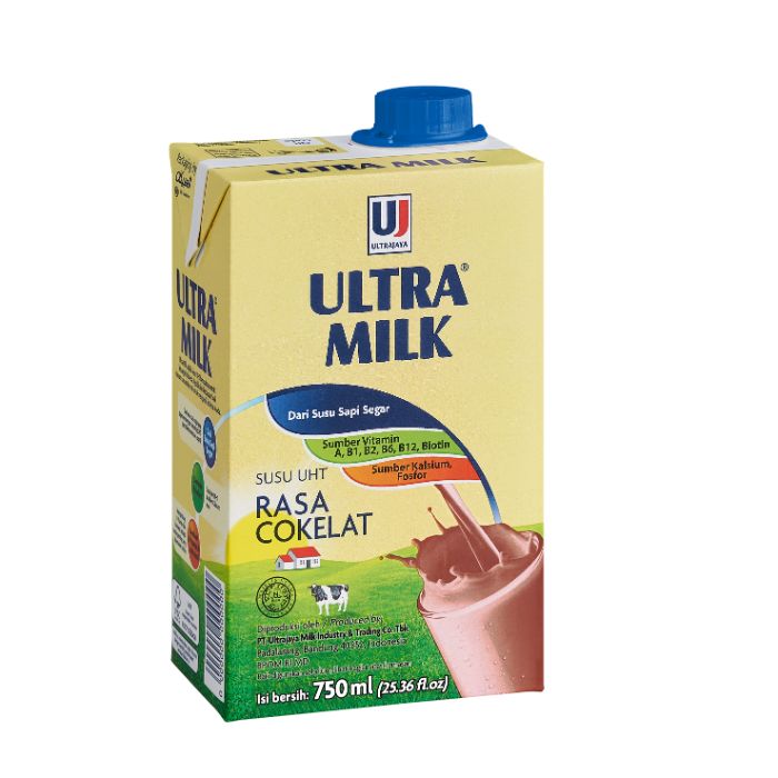Jual Ultra Milk Chocolate Susu UHT [750 mL] di Seller Blibli Express ...