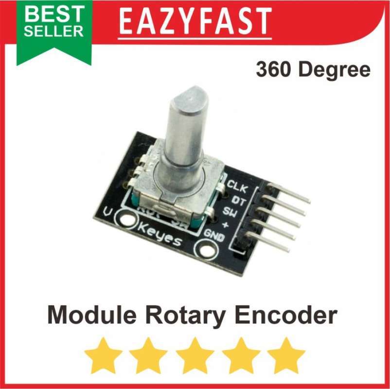 Jual Rotary Encoder Module Modul Arduino Potensio Klik No Limit 360