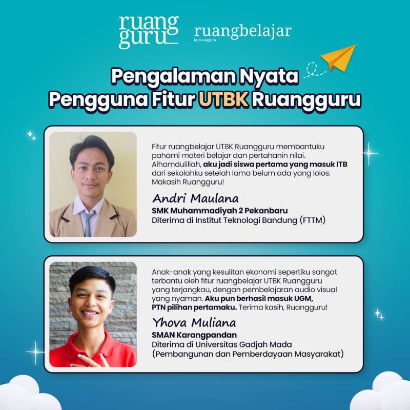 Promo Ruangguru - Ruangbelajar Utbk/snbt (ay 23/24) Diskon 75% Di ...