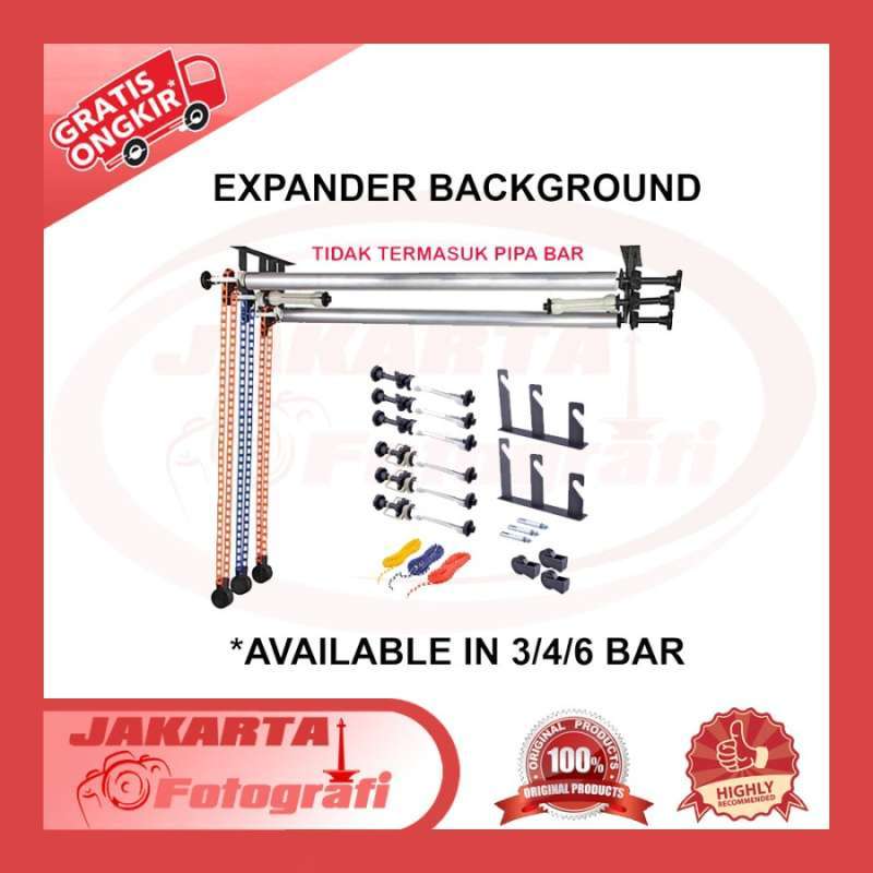 Jual Expander Roll Background Bar Manual 3 - 4 set Original Studio Foto ...