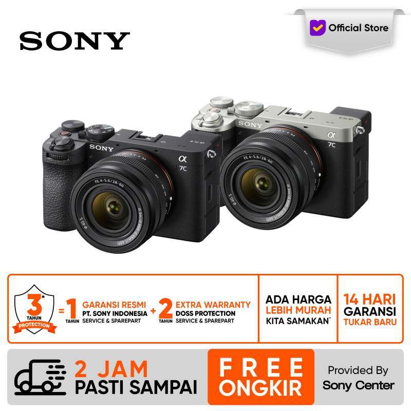 Jual SONY a7cII / a7c II / a7c2 Sony Kamera Mirrorless Kit 28-60mm di ...