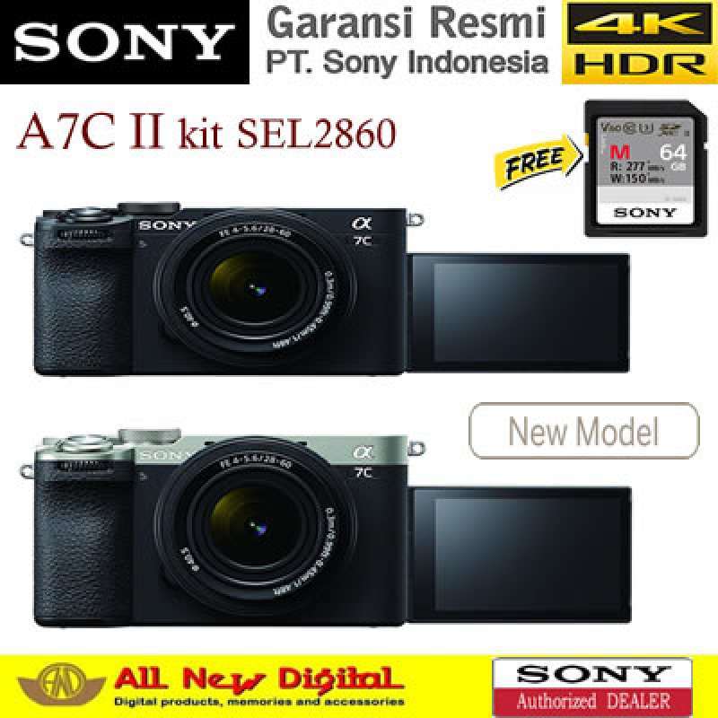 Promo Sony Alpha A7c Ii / A7cm2 Camera Mirrorless Diskon 7% Di Seller ...