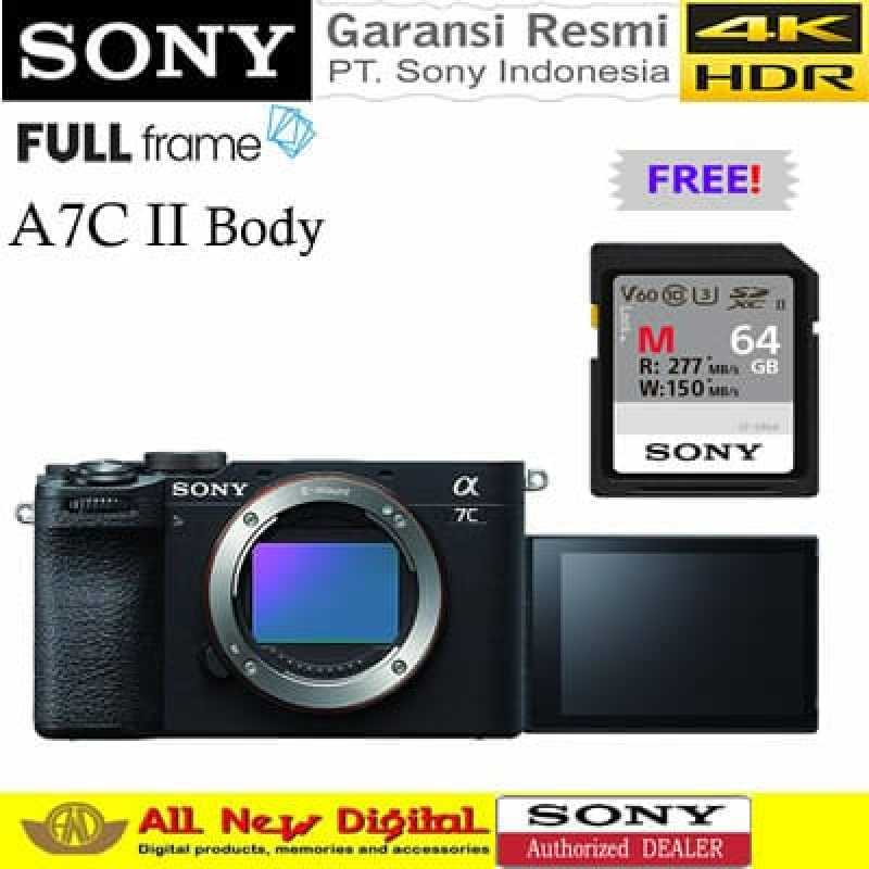 Promo Sony Alpha A7c Ii / A7cm2 Camera Mirrorless Diskon 7% Di Seller ...