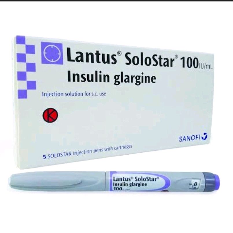 Jual Satu Box Lantus Solostar Insulin Glargine 100iu/ml Di Seller ...