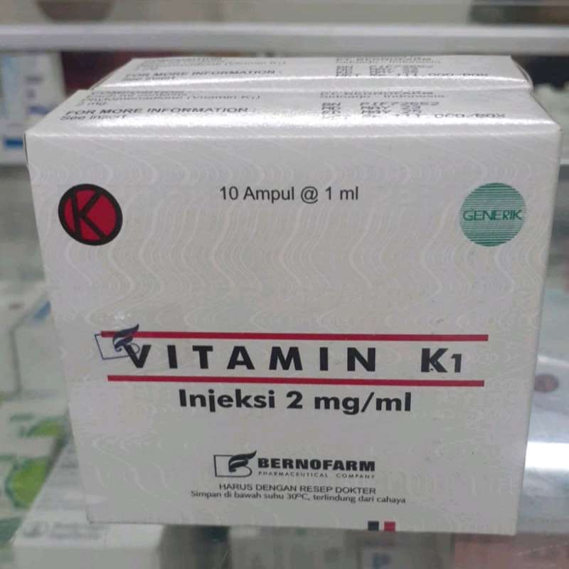 Jual New Seller Dijualvitamin K1 2 Mg Injection Per Box Original Di ...