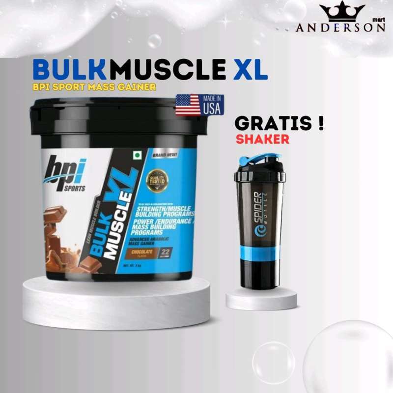 Jual Bulk Muscle Xl 10 Lbs Weight Mass Gainer Bpi Sports Di Seller Anderson Mart - Pusat Pasar ...
