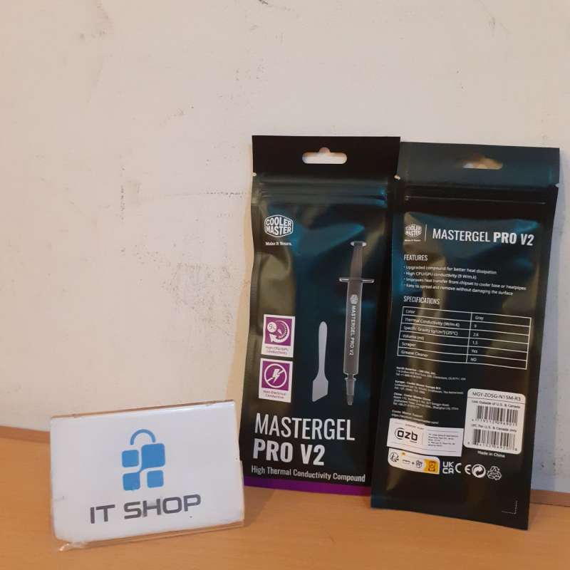 Jual Cooler Master Thermal Pasta MASTERGEL PRO V2 di Seller IT Shop ...