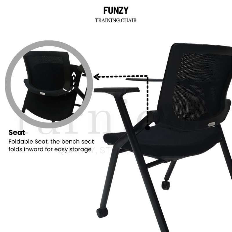 Jual Kursi Kantor Training Furnicon Funzy With Table / Kursi Training ...