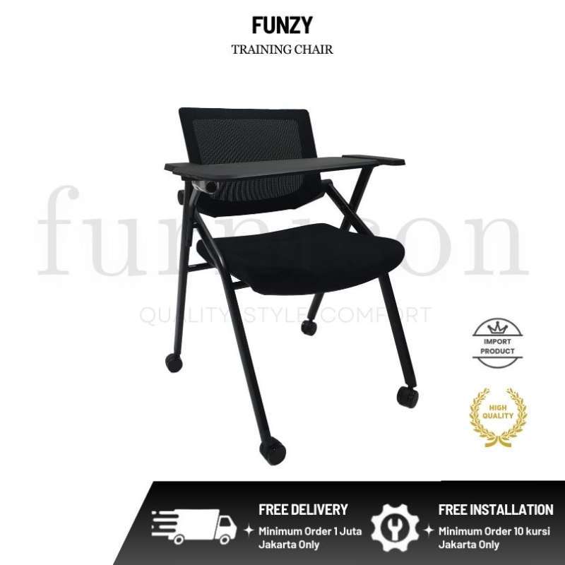 Jual Kursi Kantor Training Furnicon Funzy With Table / Kursi Training ...