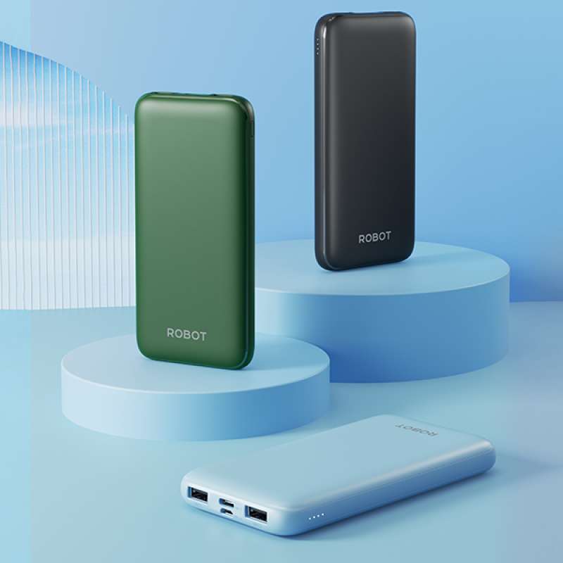 Promo Powerbank Robot Rt12 10000 Mah Dual Input Dual Output - Garansi ...
