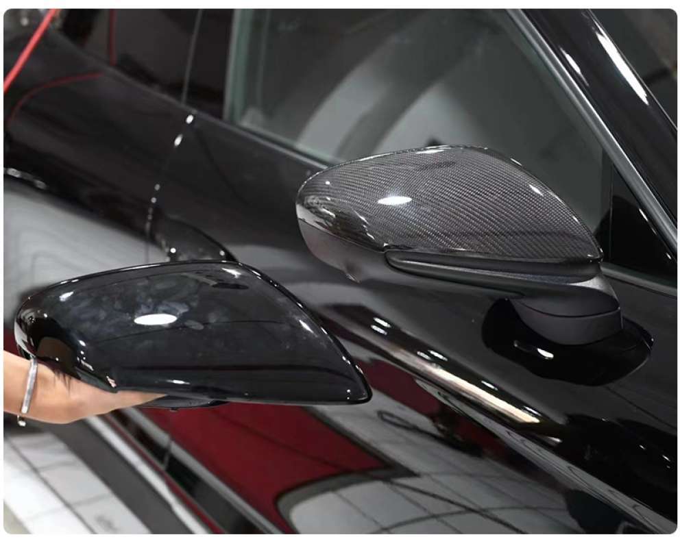 Jual Skotlet Motor Mobil Sticker Decal Forged Carbon Fiber Lebar 50 Cm ...