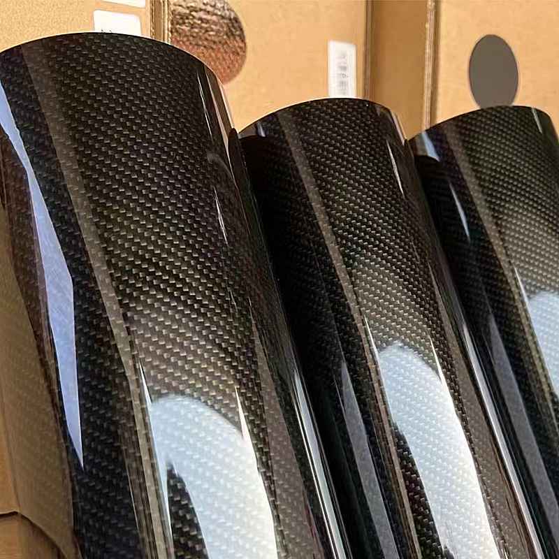 Jual Skotlet Motor Mobil Sticker Decal Forged Carbon Fiber Lebar 50 Cm ...