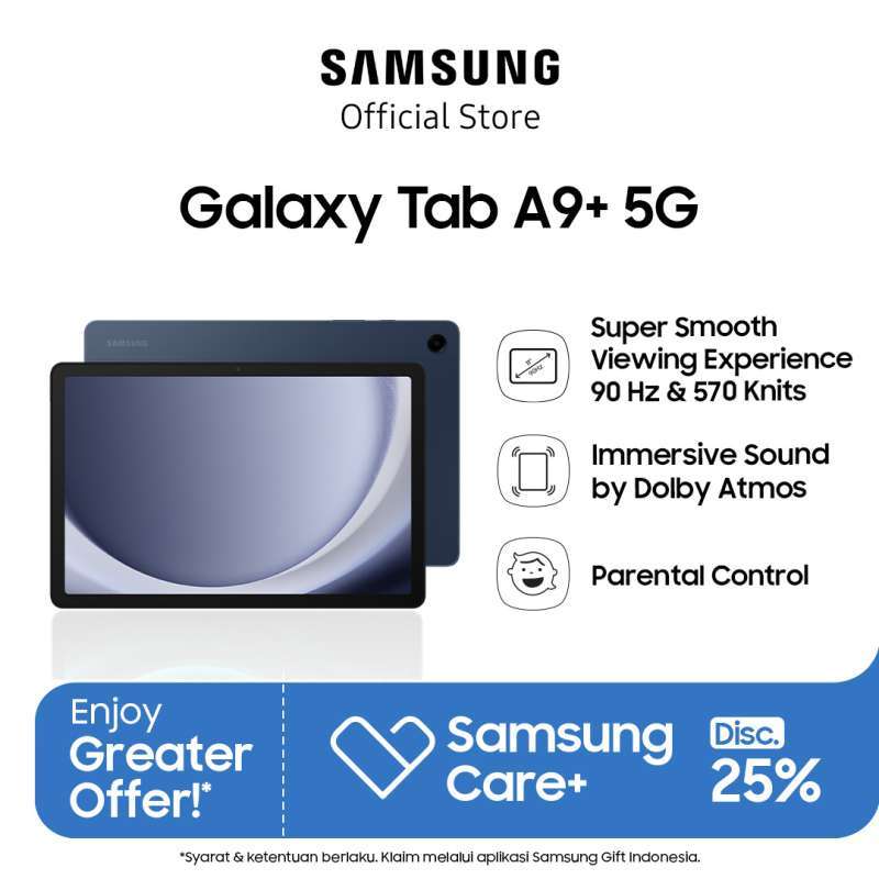 Jual Samsung Galaxy Tab A9+ [8/128gb] - Dark Blue Di Seller Samsung ...