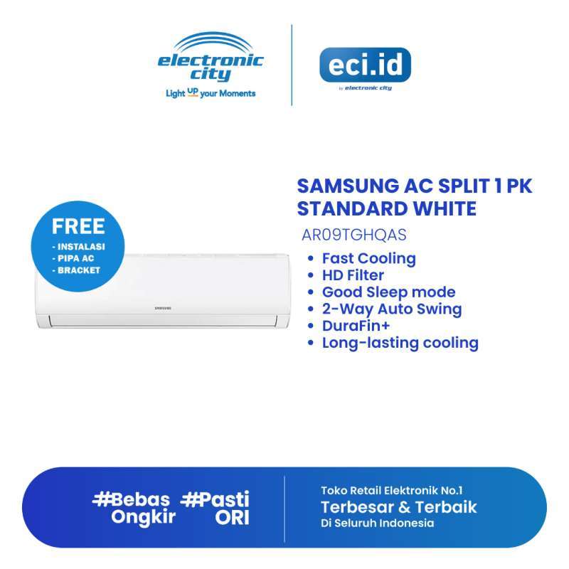 Promo Samsung Ac Split 1 Pk Standard - Ar09tghqas Diskon 9% Di Seller ...