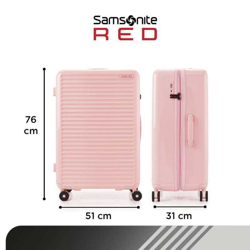 Jual Samsonite Red Label Koper Toiis Blossom Large 28 inch - Powder ...