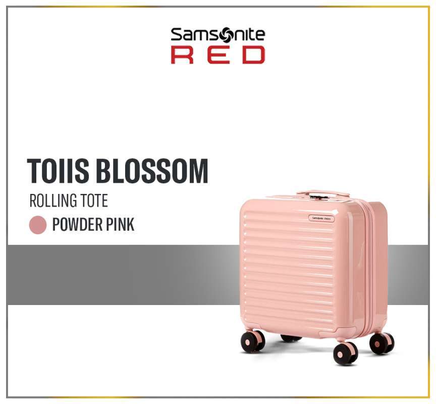 Jual Samsonite Red Label Koper Toiis Blossom Rolling Tote - Powder Pink ...