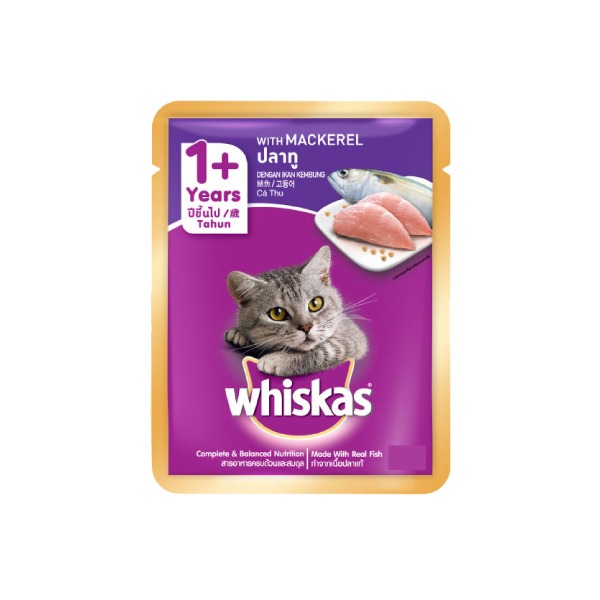 Jual Whiskas Pouch Mackerel 80 Gr Di Seller Hypermart Puri Official ...