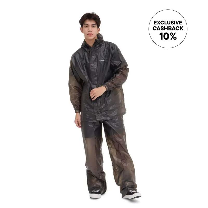 Jual Eiger Squadron 1.0 Rain Suit - S Black Di Seller Eiger Adventure ...