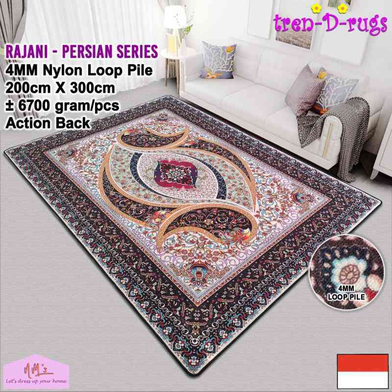 Jual Tren-D-rugs Karpet modern klasik persian vintage retro jumbo alas ...